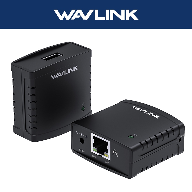 WAVLINK Print Server Wireless Wifi Printer Share Switch เครื่องพิมพ์ ...