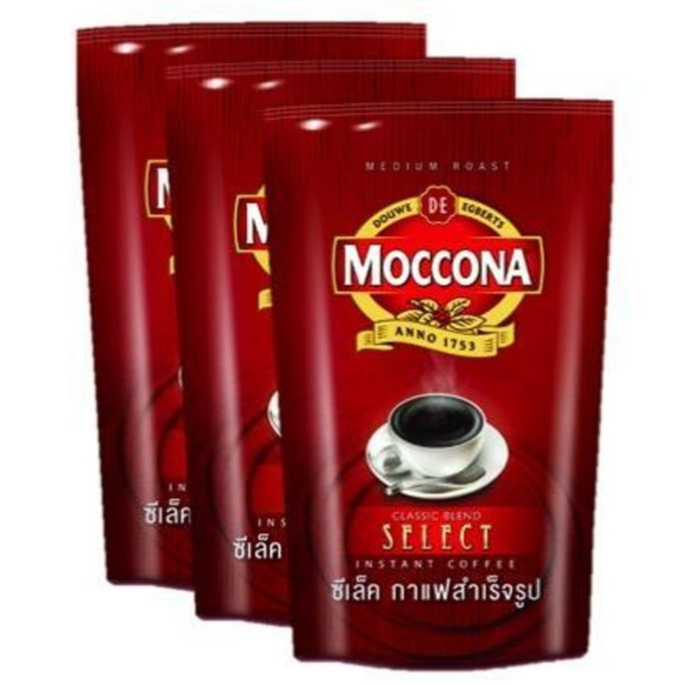 Moccona Select มอคโคน่า ซีเล็ค กาแฟสำเร็จรูป ถุง 180g. (3แพค) | Shopee ...