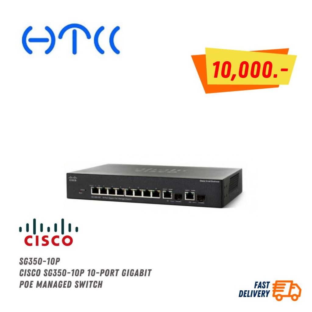 SG350-10P - Cisco SG350-10P 10-port Gigabit POE Managed Switch | Shopee ...