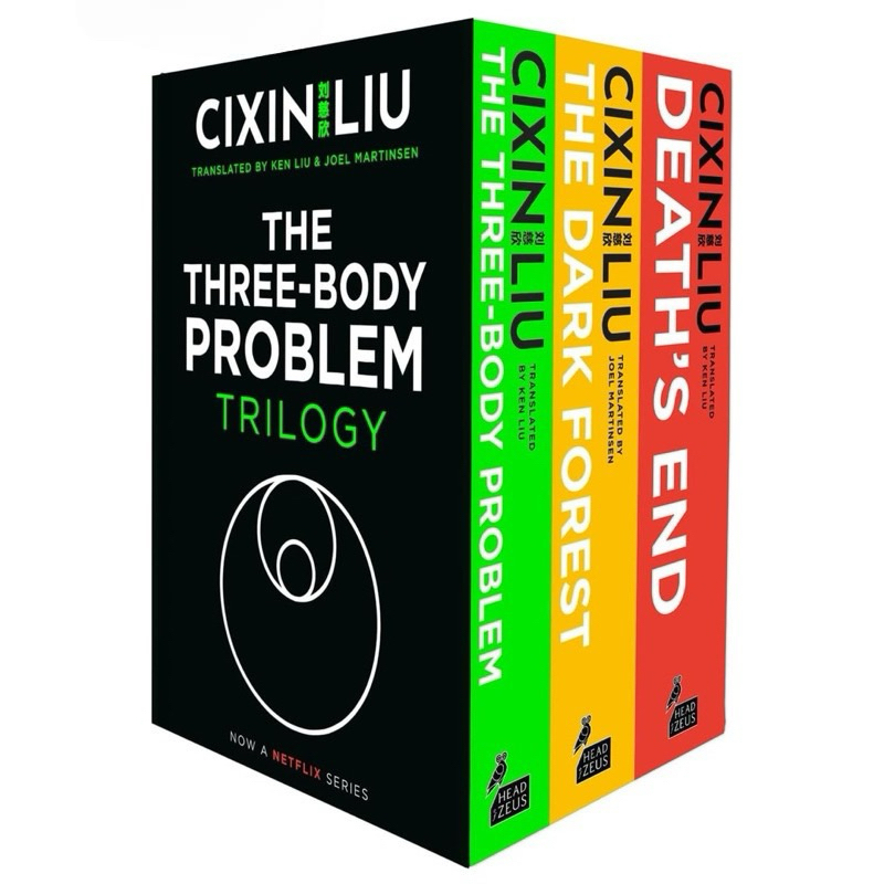 The Three-Body Problem Trilogy 3-Book Box Set By Cixin Liu | Shopee Thailand