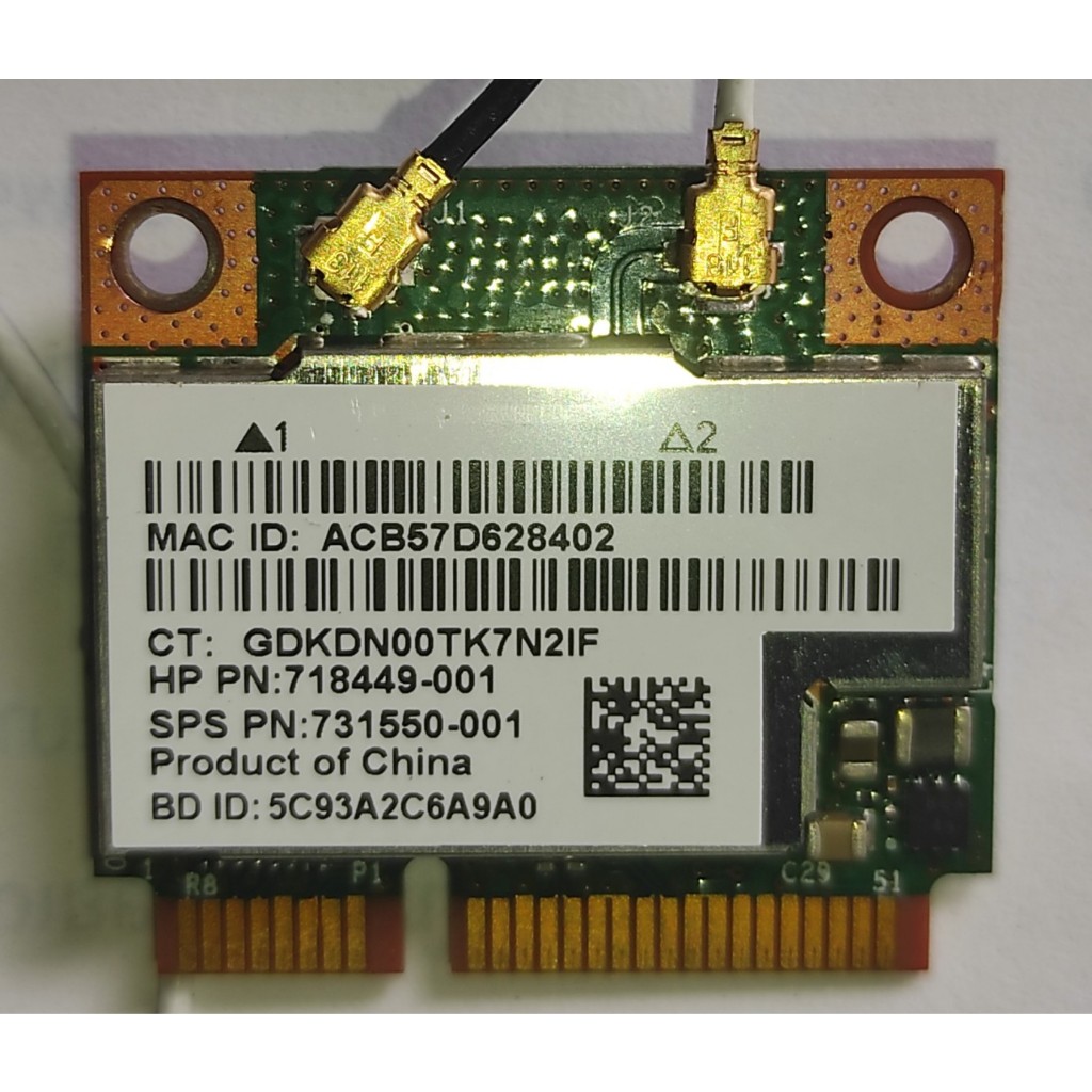 การ์ด WIFI Notebook 2.4Ghz/5Ghz มือสอง | Shopee Thailand