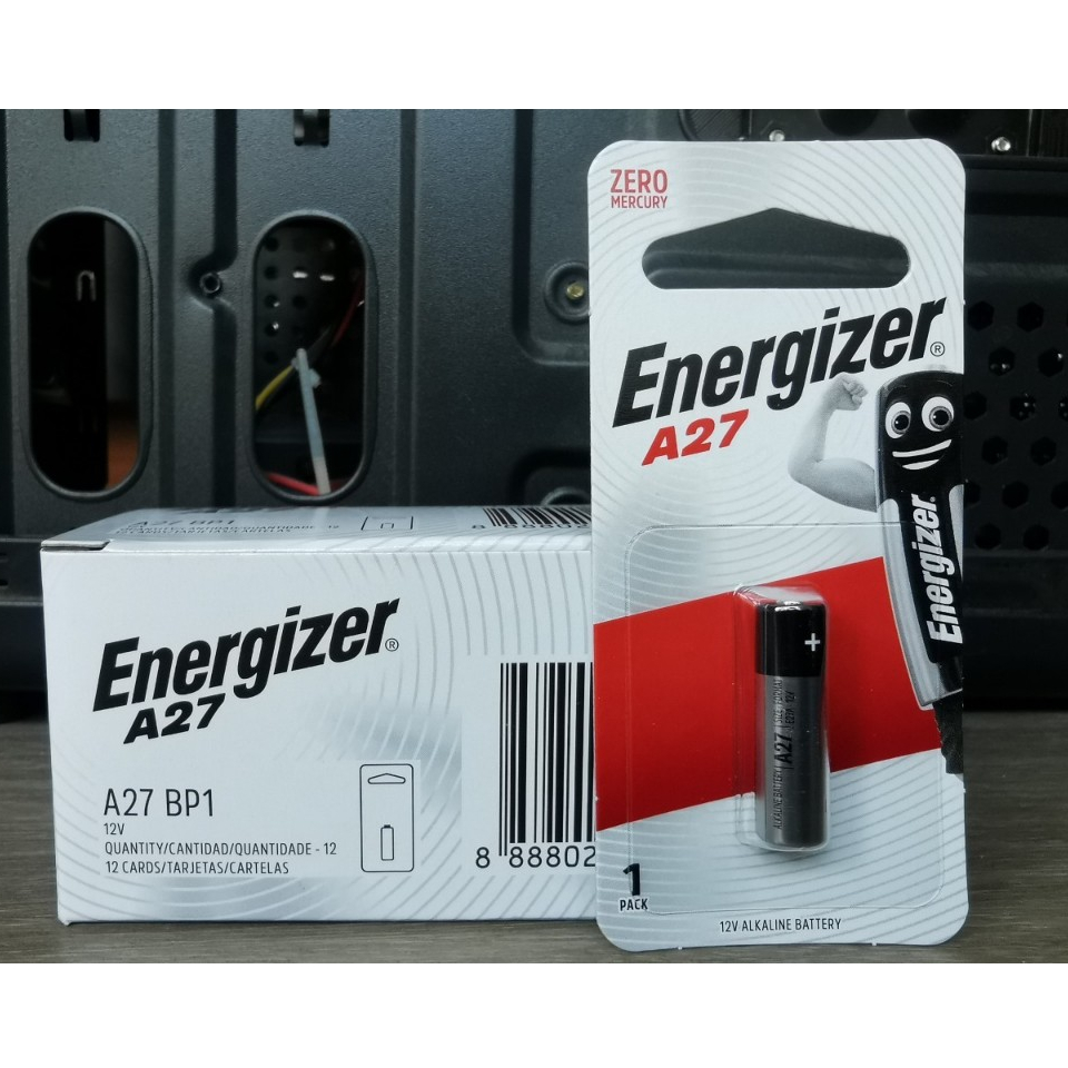 Energizer 27A (A27 ) Alkaline Battery ถ่านอัลคาไลน์ 12V (1 ก้อน) เอ็นเน ...