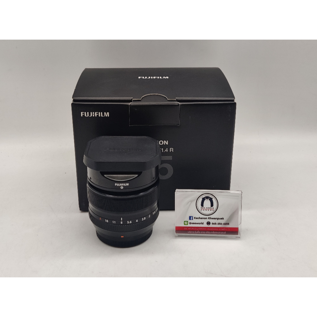 Fuji 35 f1.4 สภาพ 97% | Shopee Thailand