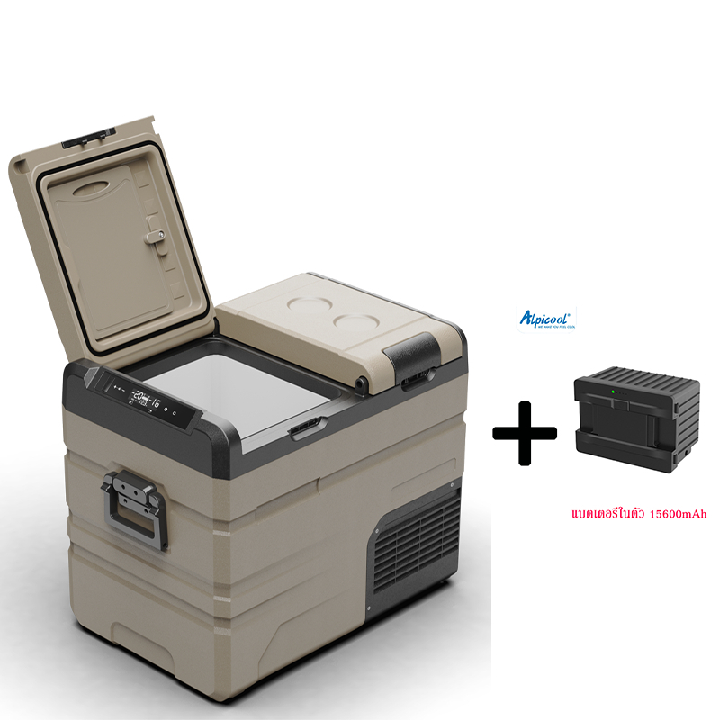 【พร้อมส่ง】Alpicool TAW35/TAW45/TAW55 สองช่องสองประตู แยกช่องแช่แข็งกับ ...