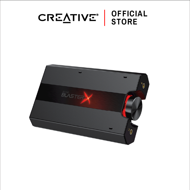 CREATIVE SOUND CARD Sound Blaster G6 External USB Sound Card ...