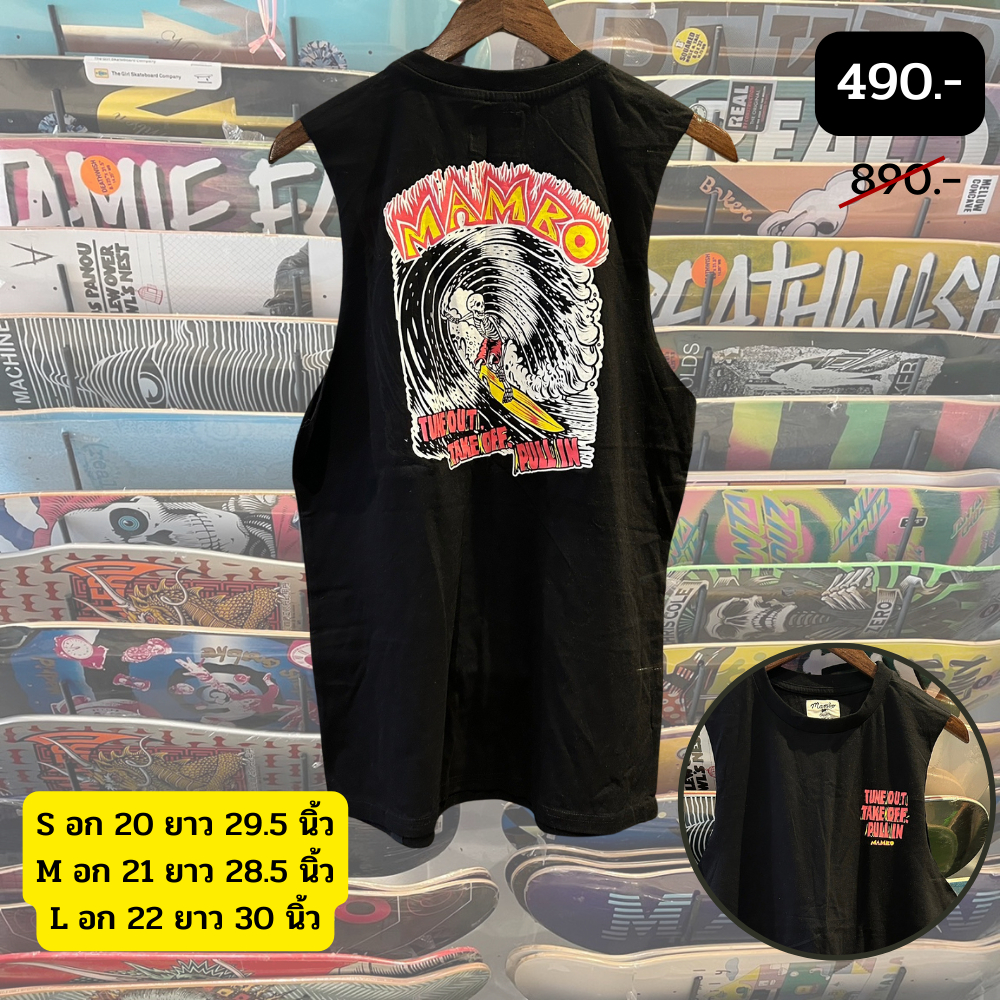 เสื้อแขนกุด Mambo Men's Muscle Tank รับประกันของแท้ มือ1 พร้อมส่ง ...