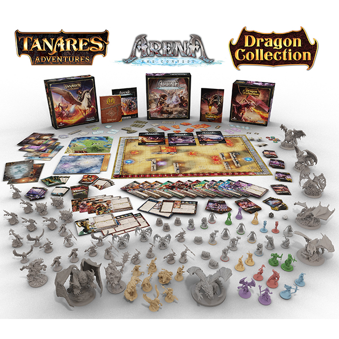 Tanares adventure, Tanares RPG, Arena the contest, Dragon collection ...