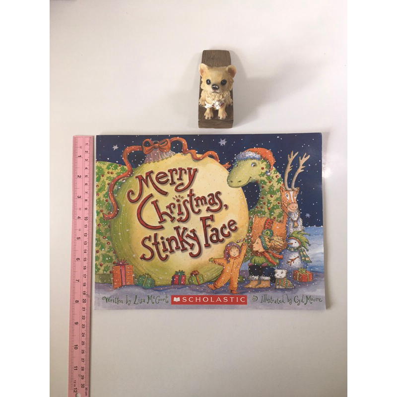 Merry Christmas Stinky Face By Lisa Mccourt หนังสือภาษาอังกฤษมือสองปก ...