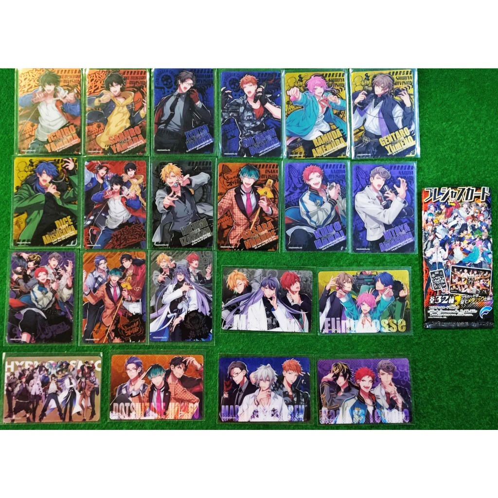 การ์ด Hypnosismic -Division Rap Battle Precious Card การ์ดพลาสติก 21แบบ ...