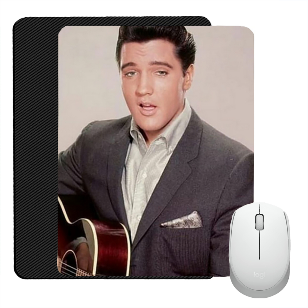 แผ่นรองเมาส์ Mouse Pad พิมพ์ลาย Elvis Presley เอลวิส เพรสลีย์ นักร้อง ...