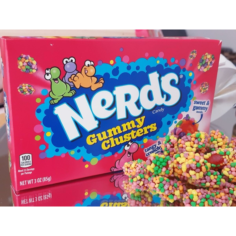 Nerds Gummy Clusters Candy, 3 Oz ขนม usa พร้อมส่ง | Shopee Thailand