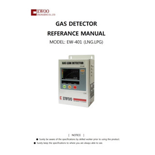 Gas Detector EWOO เครื่องตรวจจับแก๊สรั่ว Model EW401 | Shopee Thailand