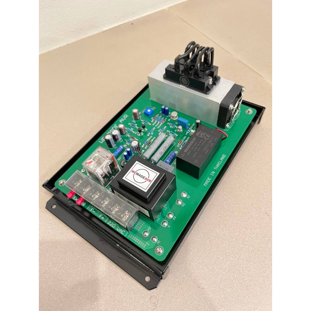 AVR สำหรับไดร์ถ่าน Brush Type กระแสสูง..12-100 Kva คุมแรงดันด้วยระบบ ...