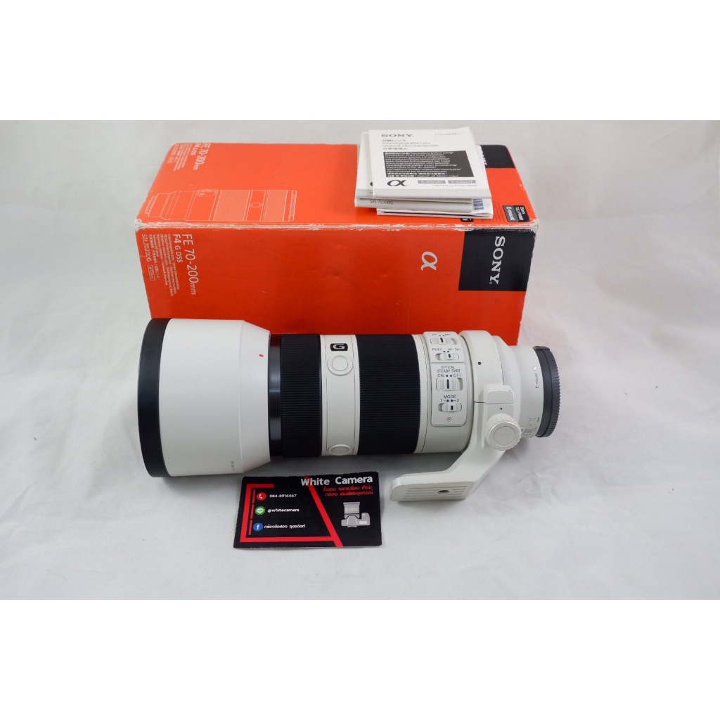 Sony FE 70-200 F4 G OSS อดีตศูนย์ มือสอง | Shopee Thailand