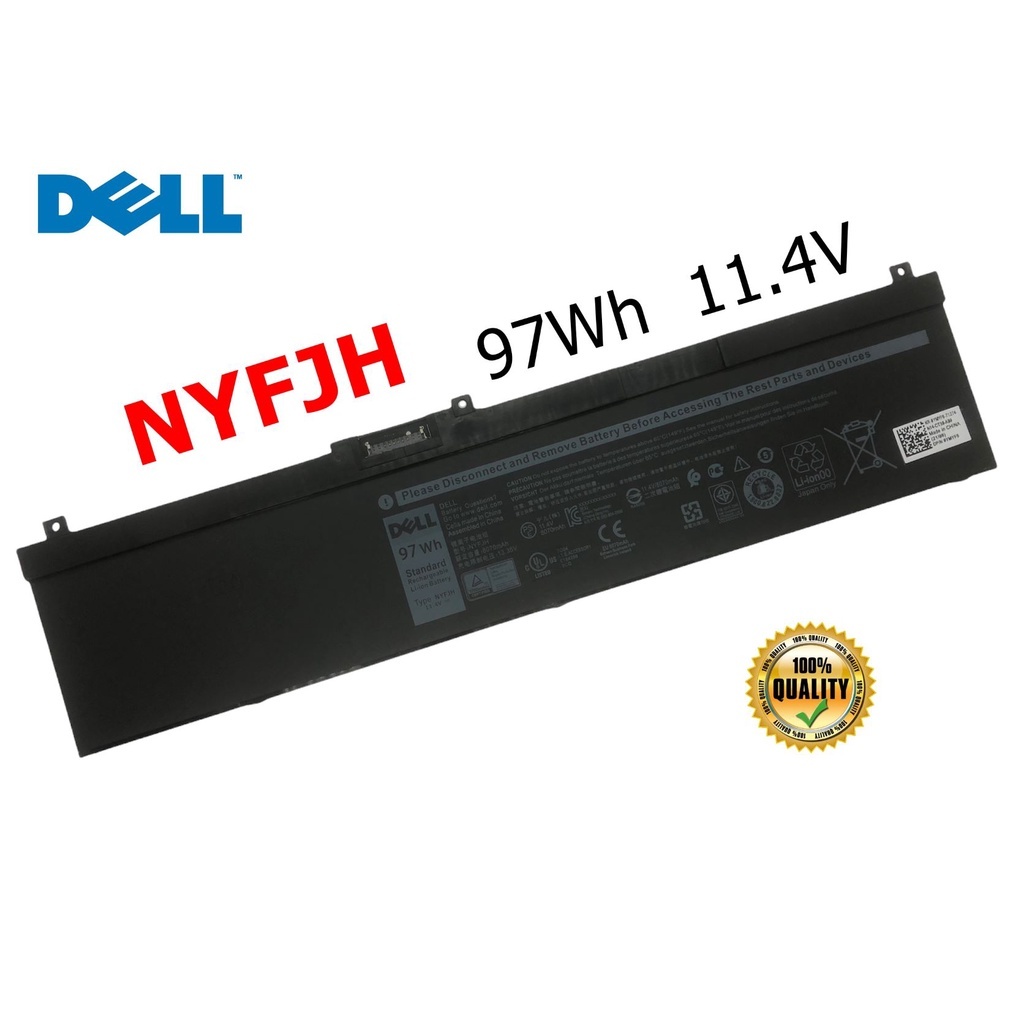 Dell แบตเตอรี่ NYFJH (สำหรับ Precision 7730 7530 Series ) Dell Battery ...
