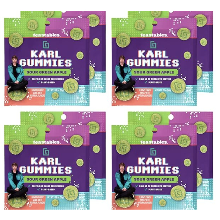 [พร้อมส่ง] Feastables Karl Gummy คาวกัมมี่ Mr Beast Gummies ของแท้ ...