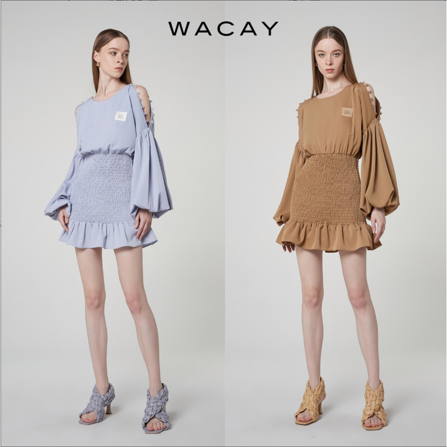 WACAY - Coco Dress เดรสสั้น มี 2 สี (ลอตสุดท้าย ไม่ผลิตเพิ่ม) | Shopee ...