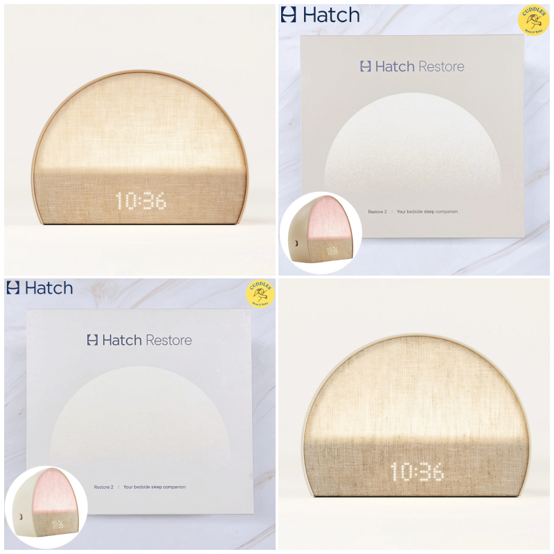 (Hatch) Restore2 Smart Sleep Assistant with Sound Machine and Sunrise ...
