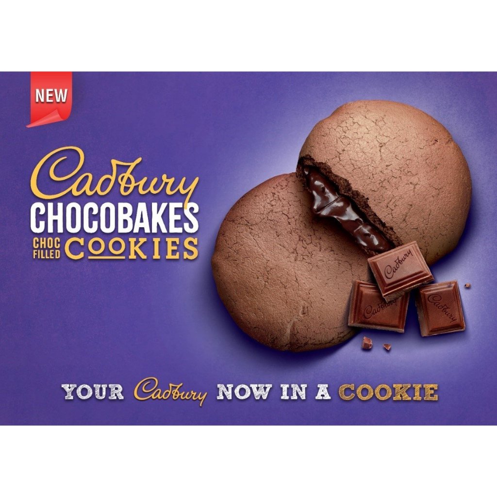 Cadbury Chocobakes Choc Filled Cookies,300g (24 pcs | Shopee Thailand