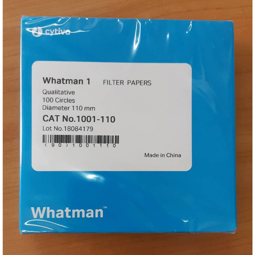 กระดาษกรอง Whatman เบอร์ 1 เส้นผ่านศูนย์กลาง 110 มม. | Shopee Thailand