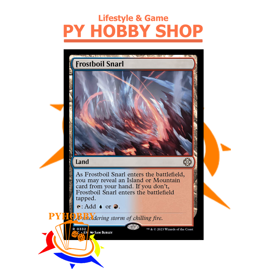 [MTG] The Lost Caverns of Ixalan Commander Decks: Frostboil Snarl | Shopee Thailand