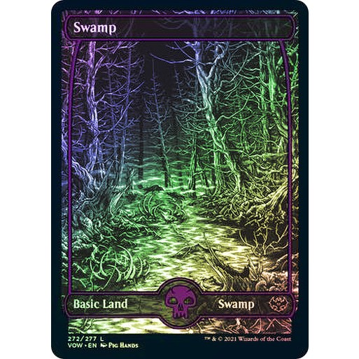 [MTG] Innistrad : Crimson Vow (268-277) Basic Land (Full Art) [LAND ...