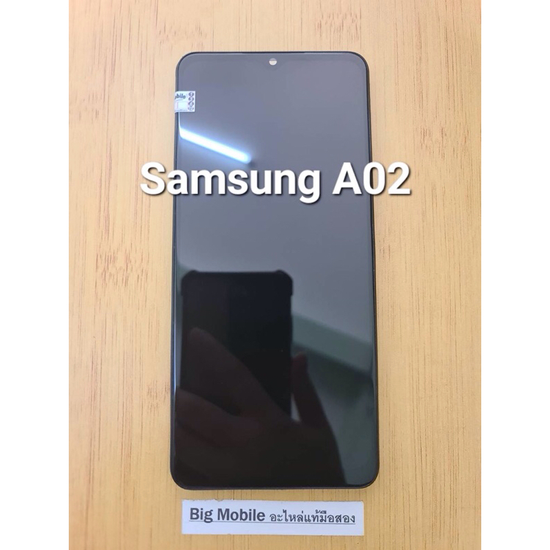 จอแท้+โครง+แบตเตอรี่ (แท้ มือ2) ซัมซุง Samsung A02 | Shopee Thailand