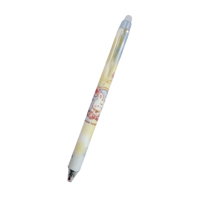 Aodemei ปากกาเจลลบได้ แบบกด ลายการ์ตูน ขนาด 0.5มม. หมึกน้ำเงิน (ราคาต่อ ...