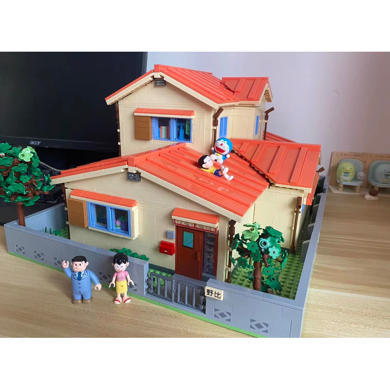 Keeppley บ้านโดราเอม่อน แท้ Doraemon Nobita Nobita's home building ...