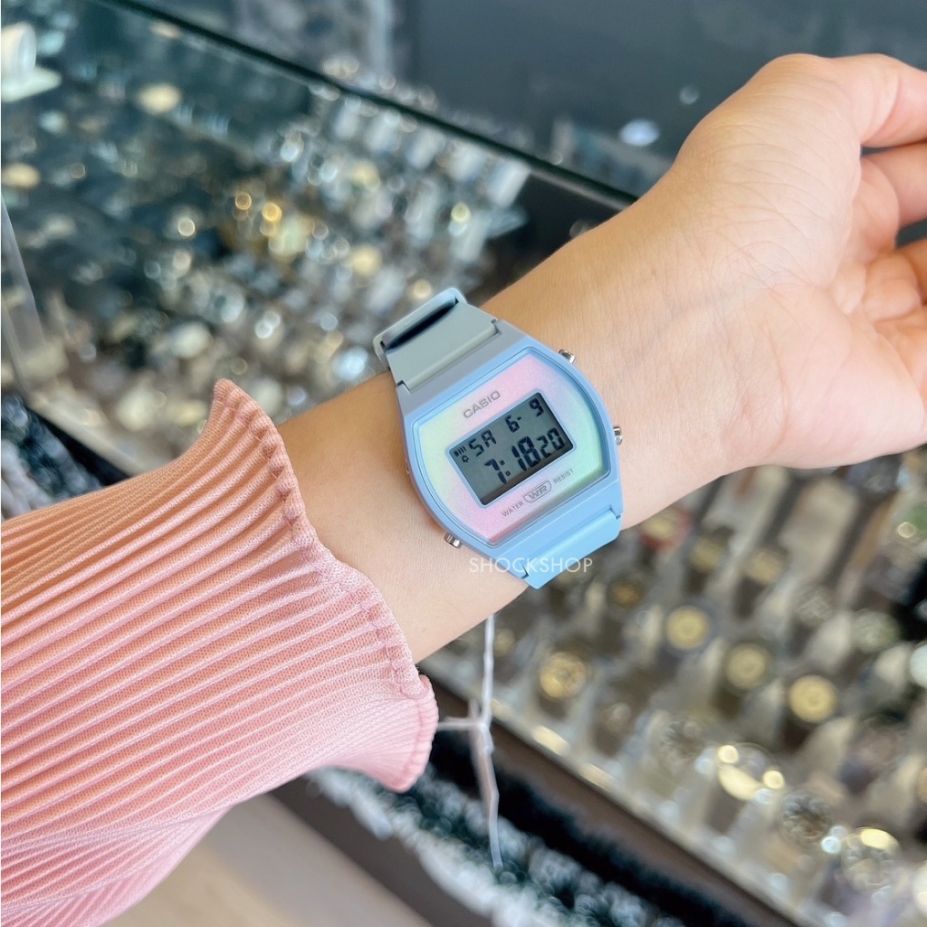 ใหม่!! นาฬิกาผู้หญิง CASIO รุ่น LW-205H-2A คาสิโอ | Shopee Thailand