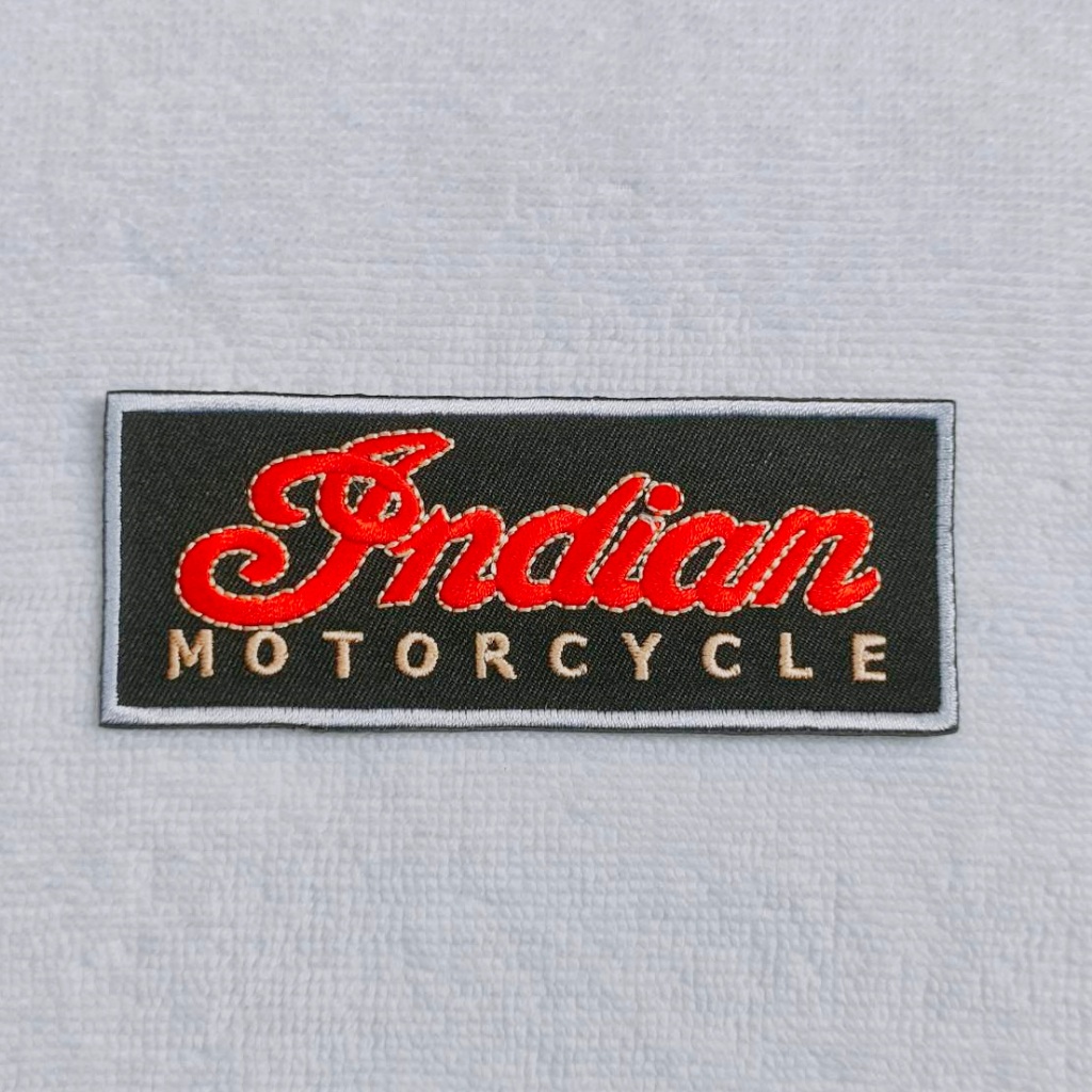 ตัวรีดติดเสื้อ อาร์มติดเสื้อ อินเดี่ยน มอเตอร์ไซค์ Indian Motorcycle Patch อาร์ม ตัวรีด ...