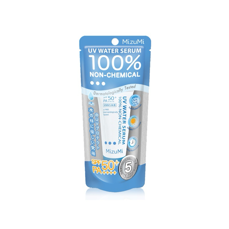 Mizumi UV Water Serum SPF50+/PA++++ 40g/ Active Sport 40g ครีมกันแดดสูตรน้ำสำหรับผิวแพ้ง่าย ครีม ...