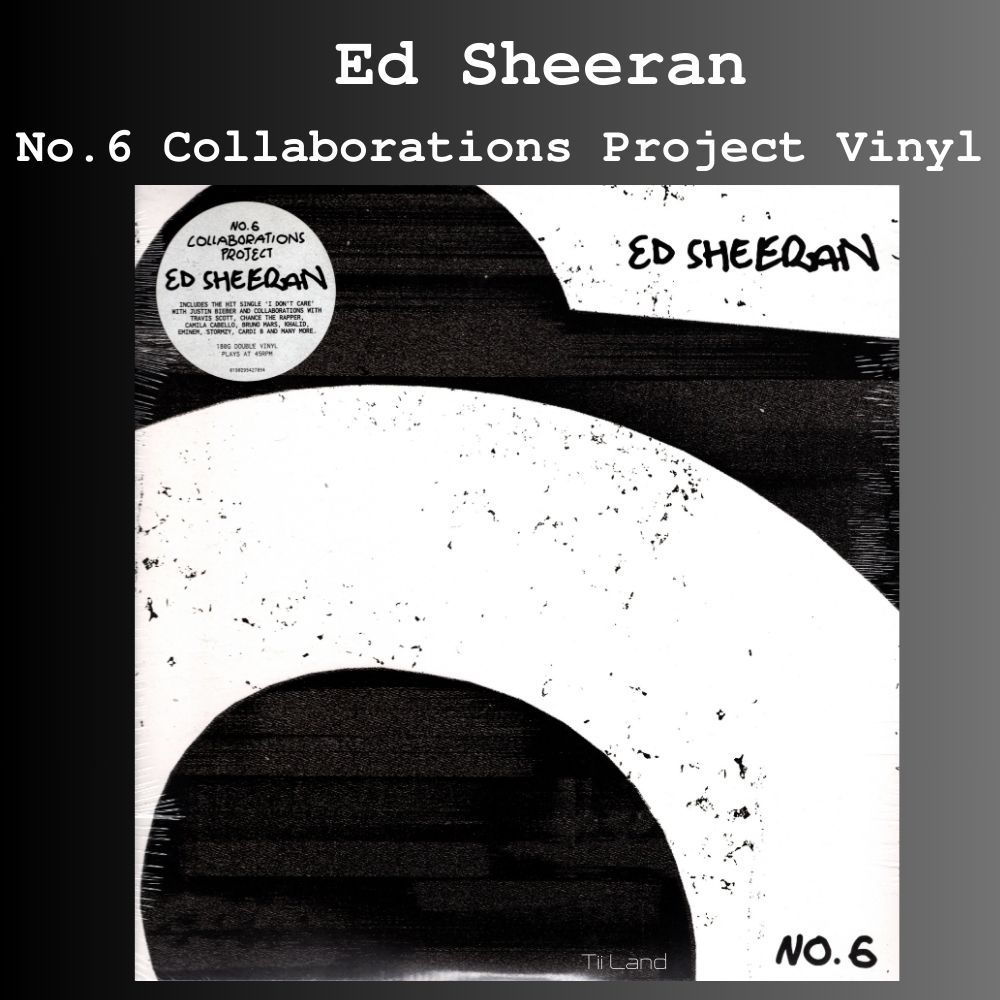 แผ่นเสียง Ed Sheeran อัลบั้ม No.6 Collaborations Project Vinyl (Black ...