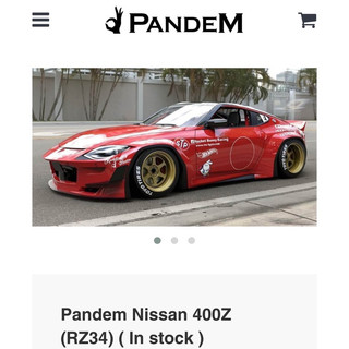 Pandem Nissan 400Z RZ34 ตรงรุ่น ชุดแต่งรอบคัน body part กันชน ลิ้น สปอย ...