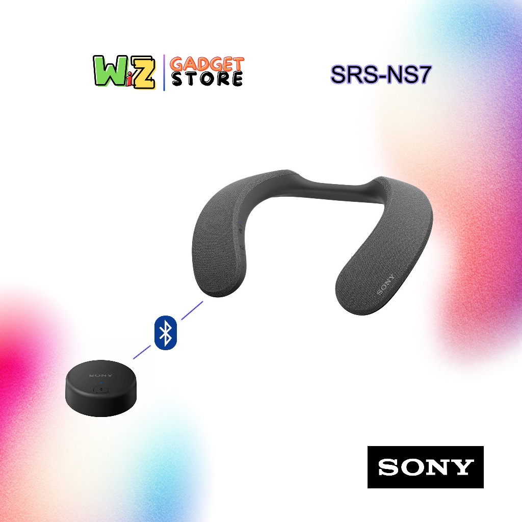 Sony ลำโพงไร้สายแบบคล้องคอ SRS-NS7 [ประกันศูนย์ไทย] | Shopee Thailand