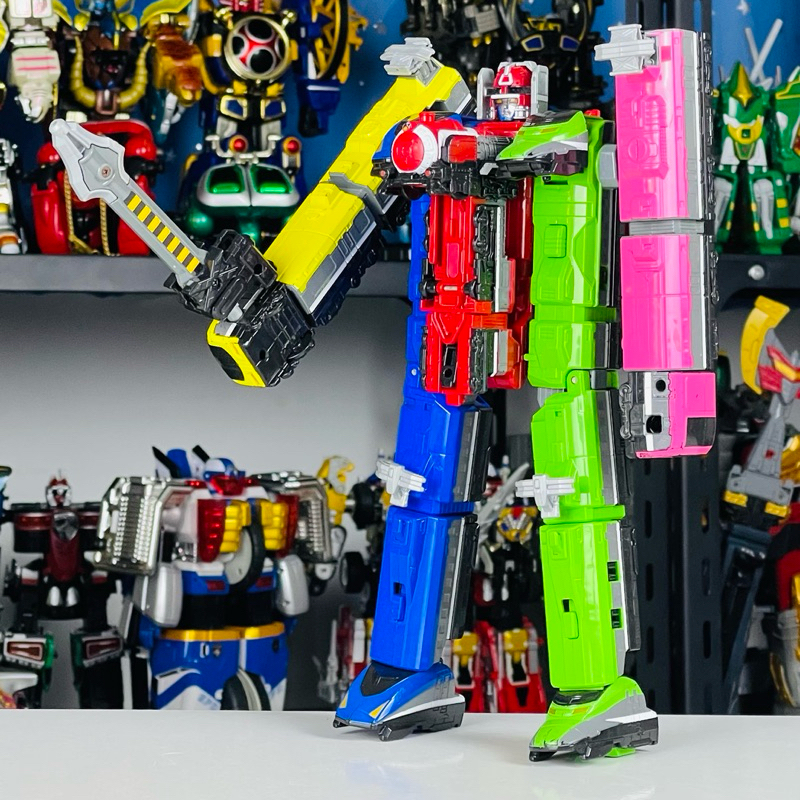 DX ToQ-Oh ToQger (หุ่นยนต์ทคคิวเจอร์ จากซีรี่ย์ ขบวนการรถไฟด่วนพิเศษ ทค ...