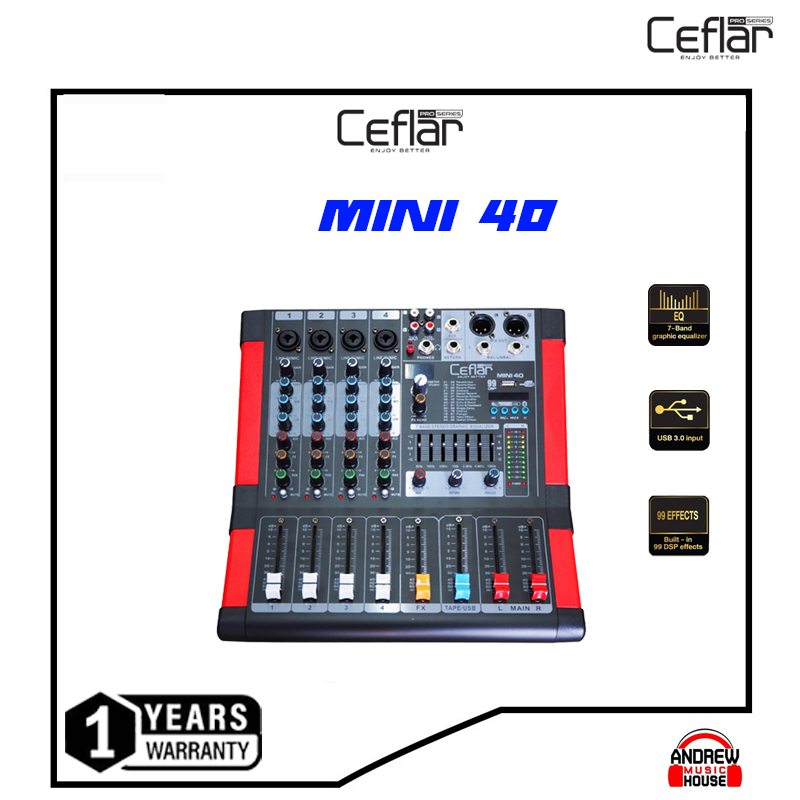 มิกเซอร์ CEFLAR MINI 40,60,80,120,160 ประกันศูนย์ 1 ปี | Shopee Thailand