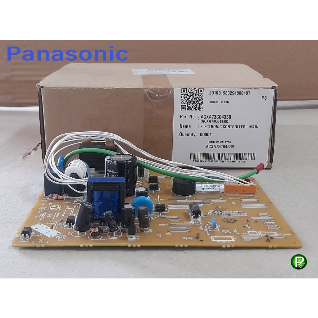 แผงบอร์ด ELECTRONIC CONTROLLER-MAIN ACXA73C04330 แอร์ PANASONIC ...