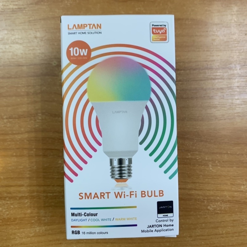 LAMPTAN SMART Wi-Fi BULB หลอดไฟแอลอีดี สมาร์ท ไว-ไฟ บัลบ์ 10 วัตต์และ ...