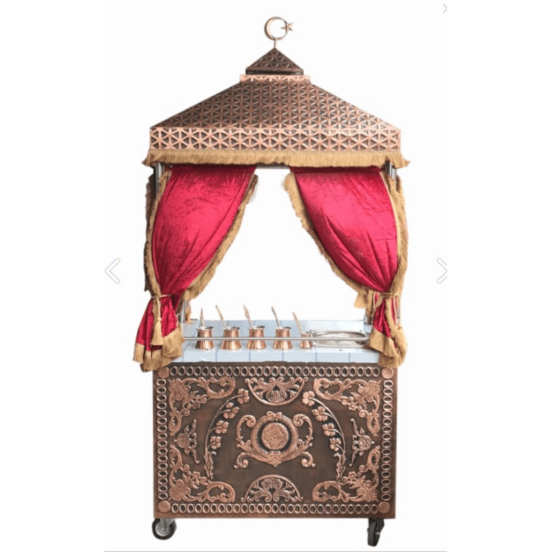**Pre Order **Sand Coffee Machine with Stand Copper / เตาทรายทองแดง ต้ม ...