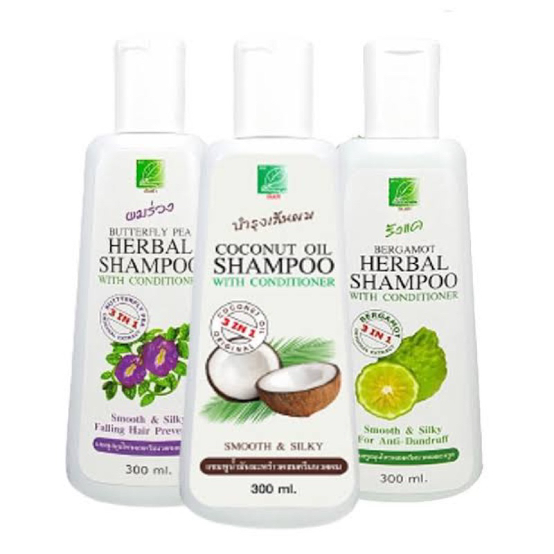 Thanya shampoo with conditioner herbal แชมพูผสมครีมนวด สมุนไพร ทุกสูตร ...