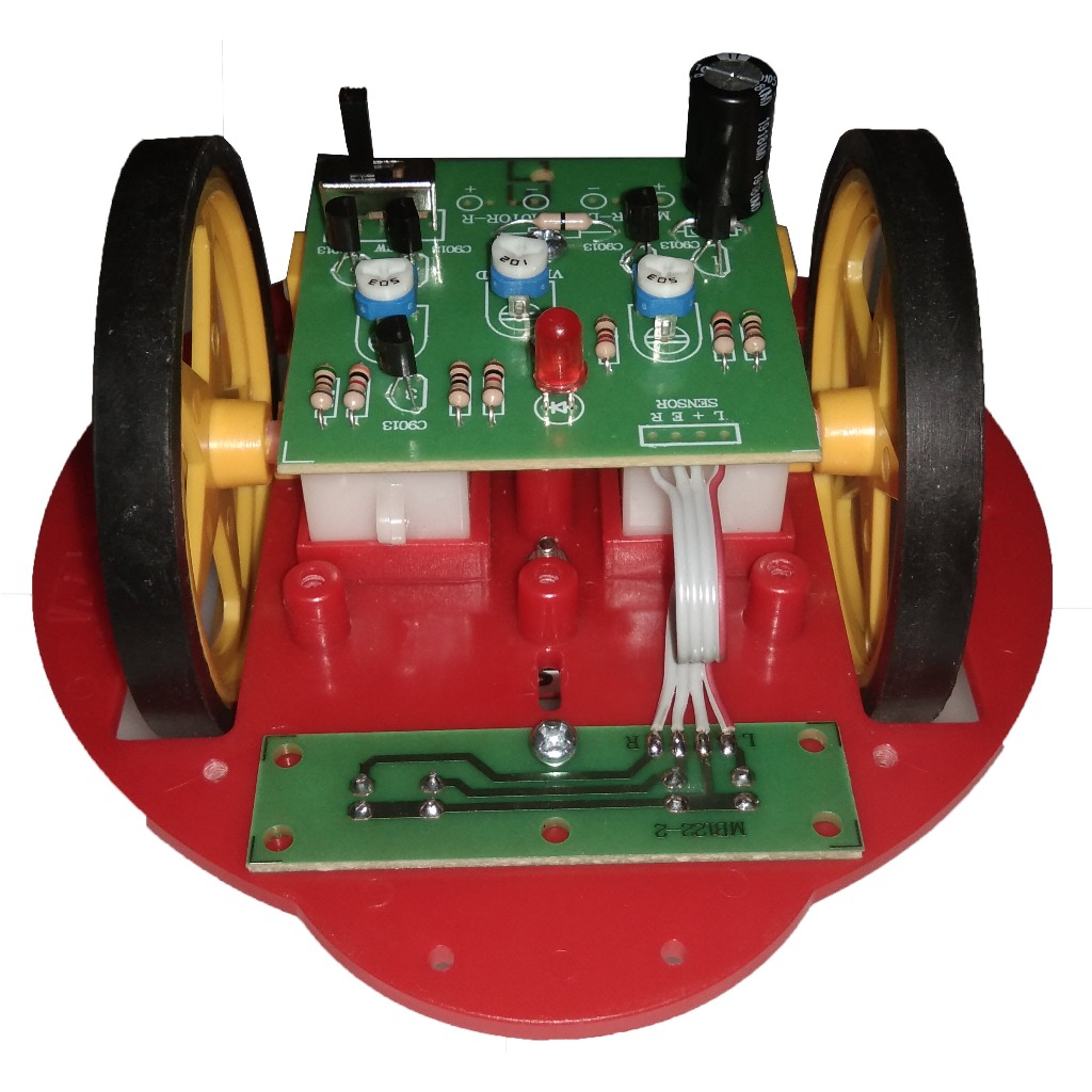 MICROBOT KIT MB122 วงจรหุ่นยนต์เดินตามเส้น | Shopee Thailand