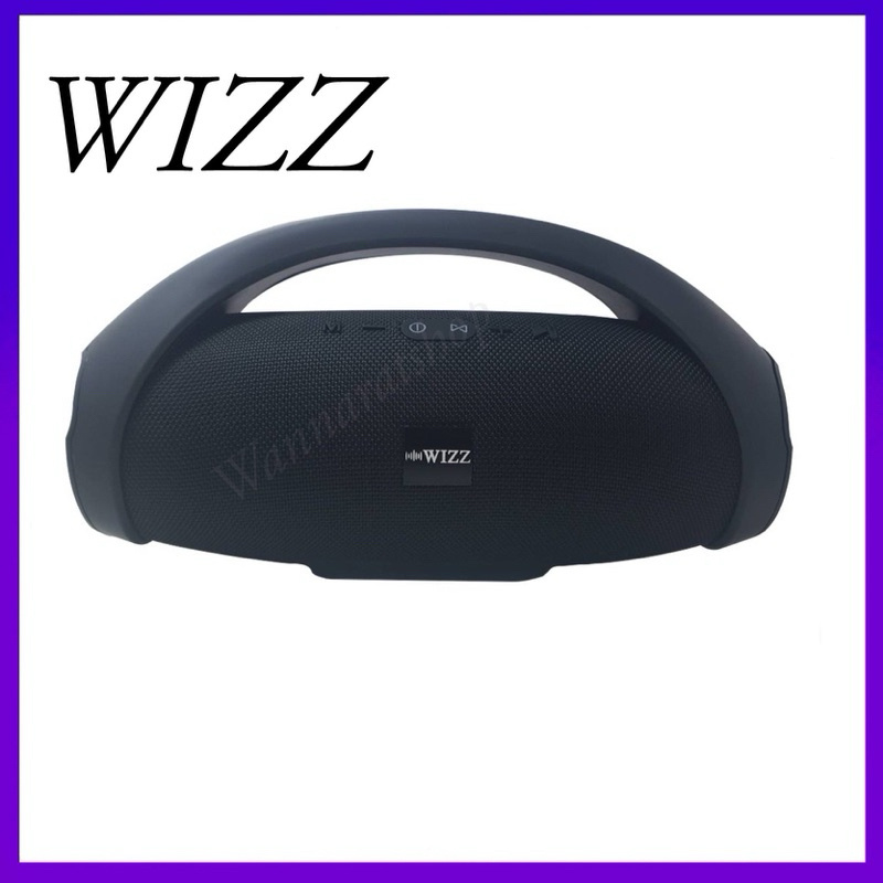 WIZZ WB-217 Bluetooth Speaker ลำโพงไร้สาย Boomsbox (Black) | Shopee Thailand