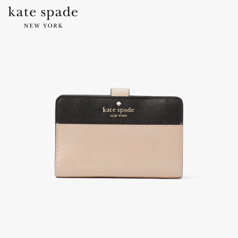 KATE SPADE NEW YORK MADISON COLORBLOCK SAFFIANO LEATHER MEDIUM COMPACT ...
