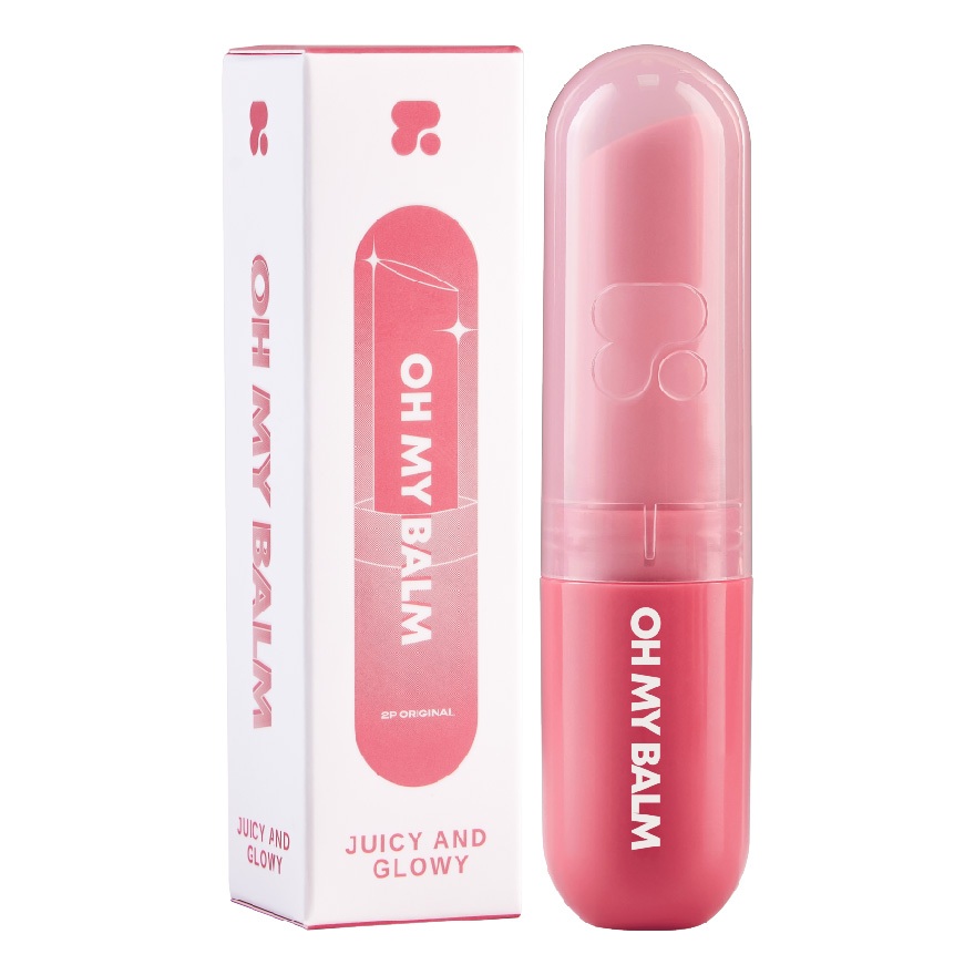 OH MY BALM juicy & glowy 7 เฉดสี 3.3g. | Shopee Thailand