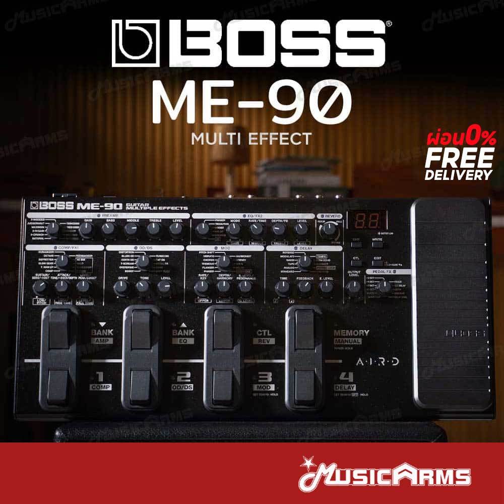 Boss ME-90 เอฟเฟคกีตาร์ Boss ME90 Multi Effect มัลติเอฟเฟค Boss ME 90 ...