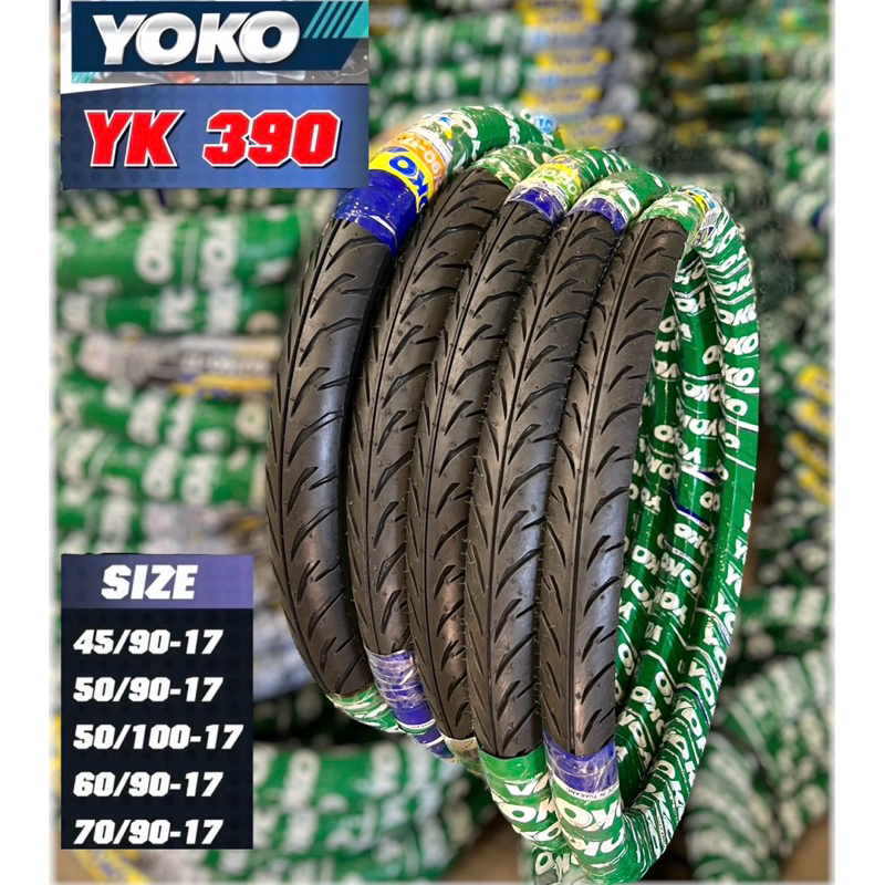ยางนอก โยโก YOKO ลายแบทแลค YK390 หนึบๆ มีเบอร์ให้เลือก | Shopee Thailand