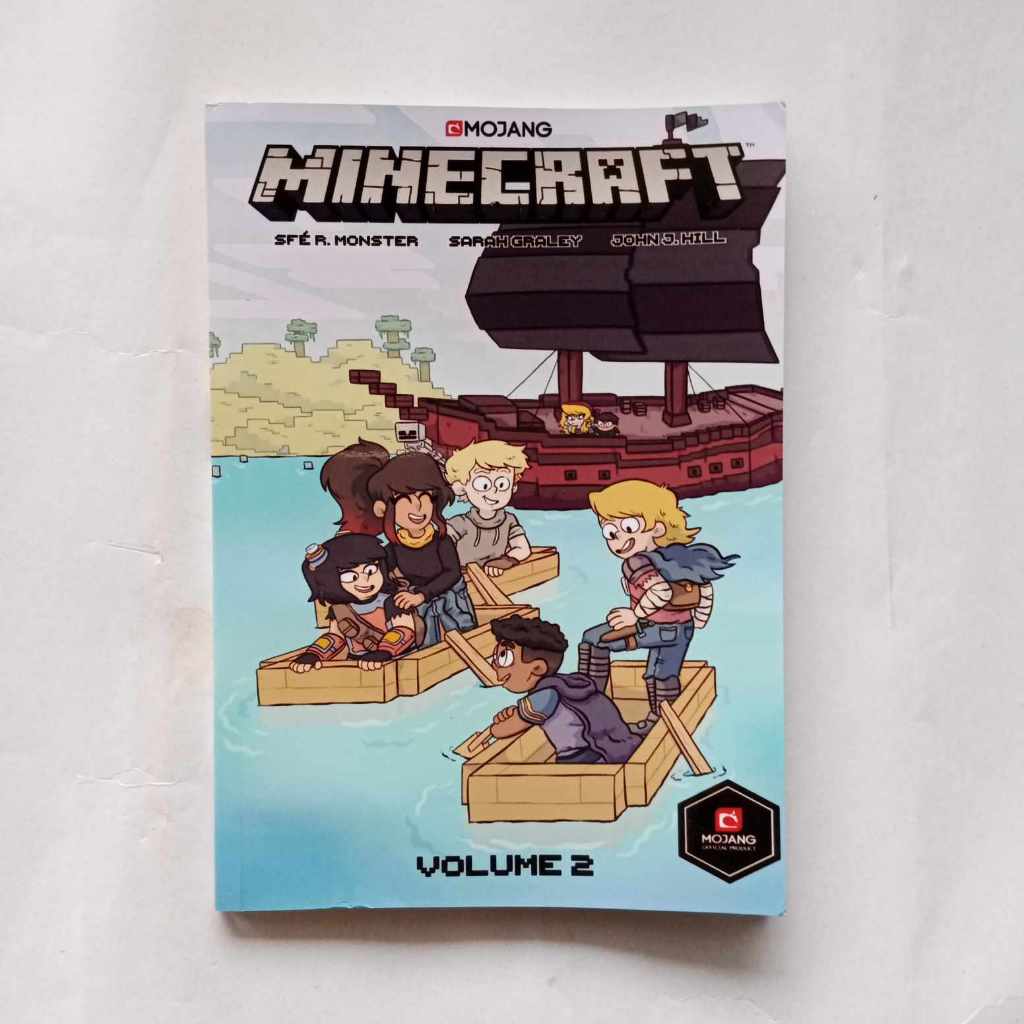 การ์ตูนภาษาอังกฤษ Minecraft (Graphic Novel) comic ปกอ่อน ภาพสี | Shopee ...