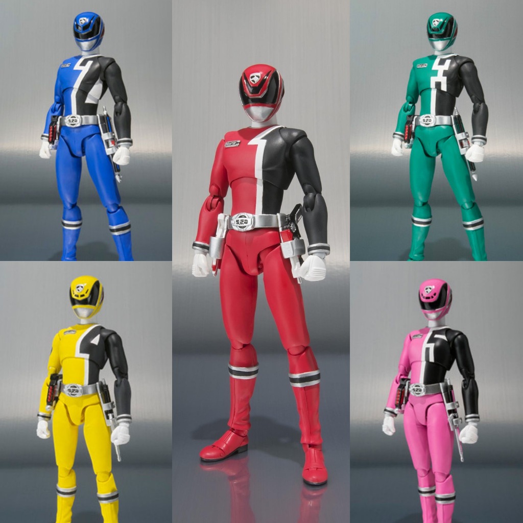 Bandai S.H.Figuarts SHF Tokusou Sentai Dekaranger Set [พร้อมส่ง/ของใหม่ ...