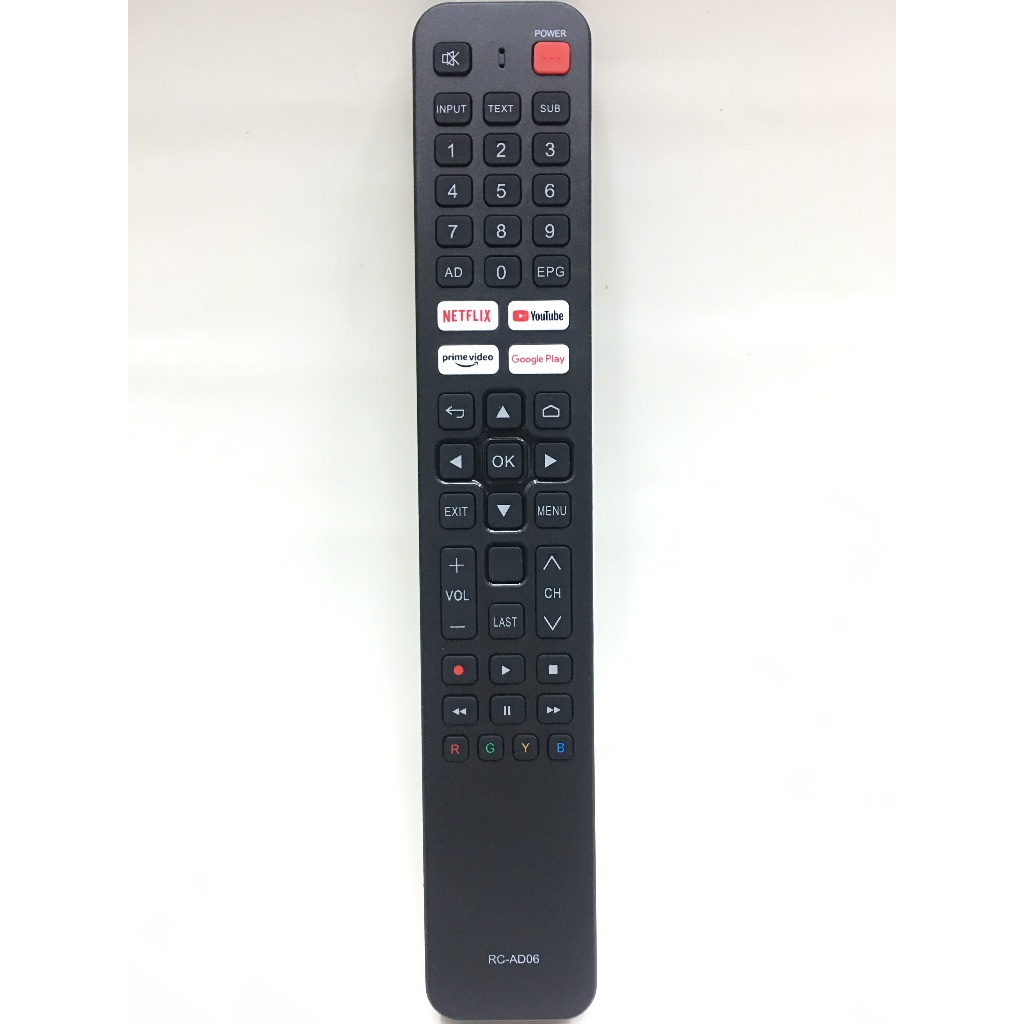 รีโมททีวี Aco-na-tic รหัส RC-AD06 , AD06 ใช้กับทีวี รุ่นที่รีโมทของเดิม ...